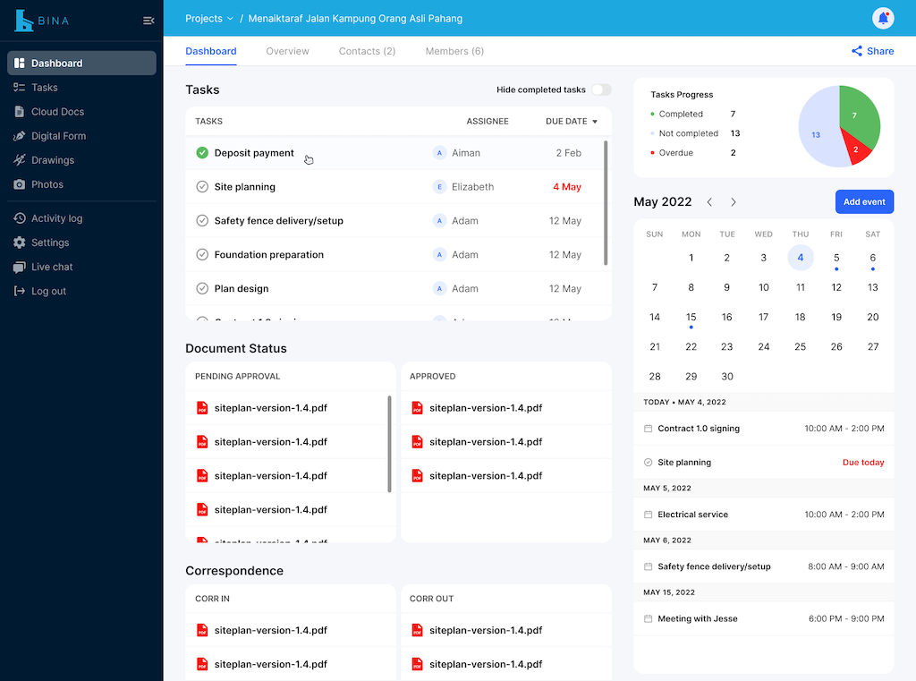 Home | Bina Cloudtech
